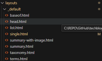 Hugo - Creating the Profile page | Tech Portfolio - Marcus Jacobson